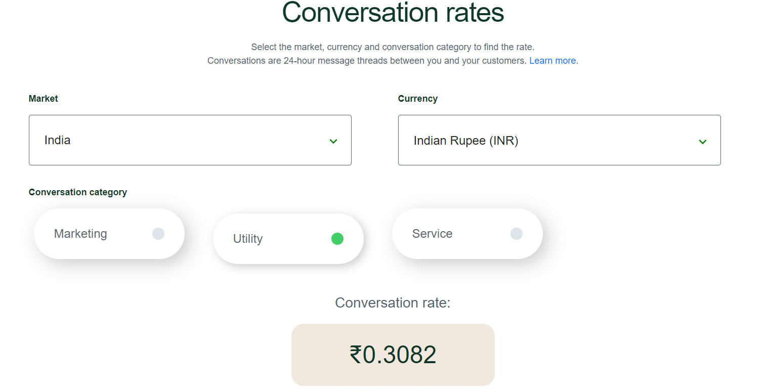 WhatsApp Business API Price Breakdown: From Marketing to Service Msgs